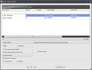 RTV Drawing Manager Importing Revit Sheets – RTV Tools Help Wiki